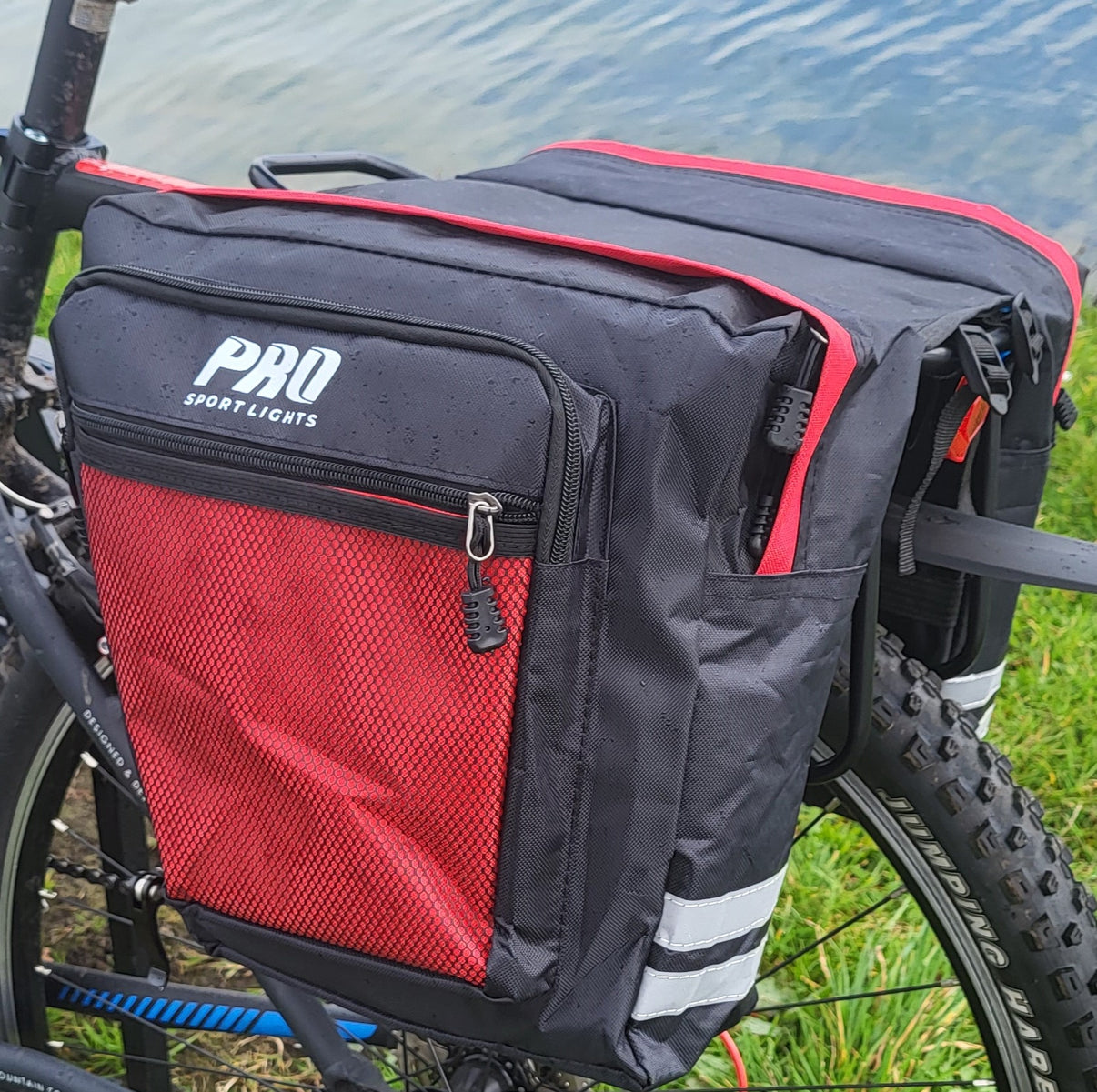 Fietstassen Dubbel Elektrische Fietsen Waterdicht - 38L – Pro Sport Lights